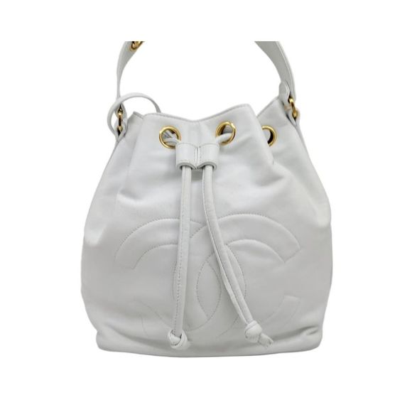 CHANEL | Bags | Chanel Versatile Leather Pouch With Gold Hardware ...